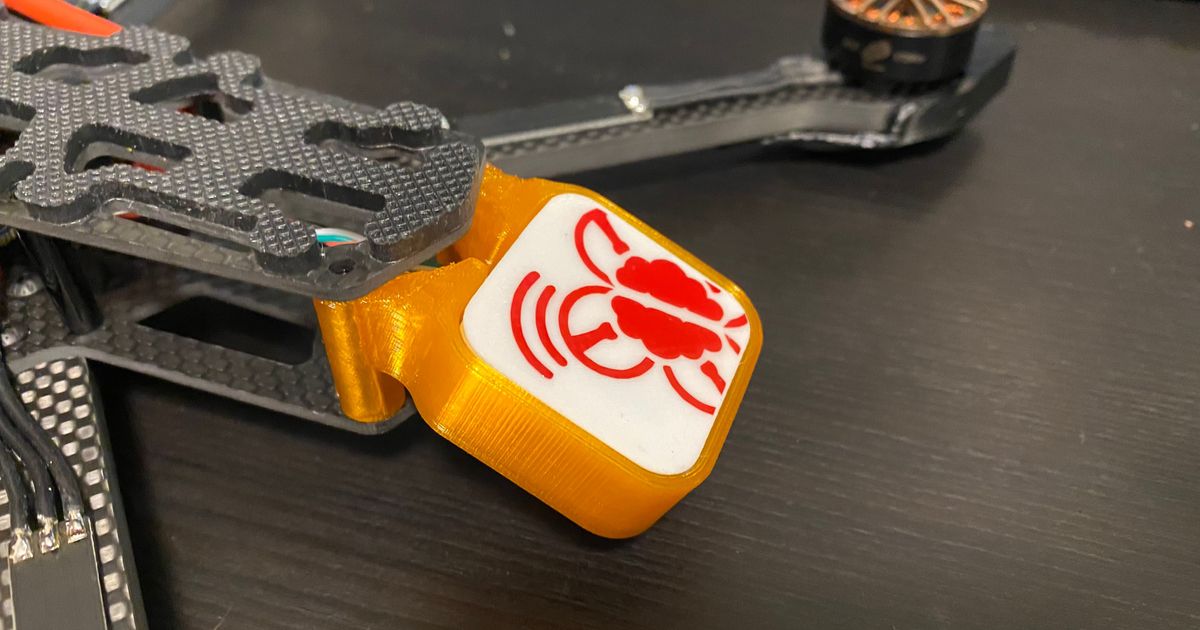 BrainFPV GPS Module Holder Project399 SuperG by SwissFreek | Download free STL model ...