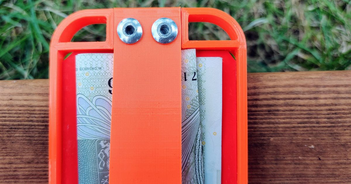 Simple wallet with a clip by John | Download free STL model ...