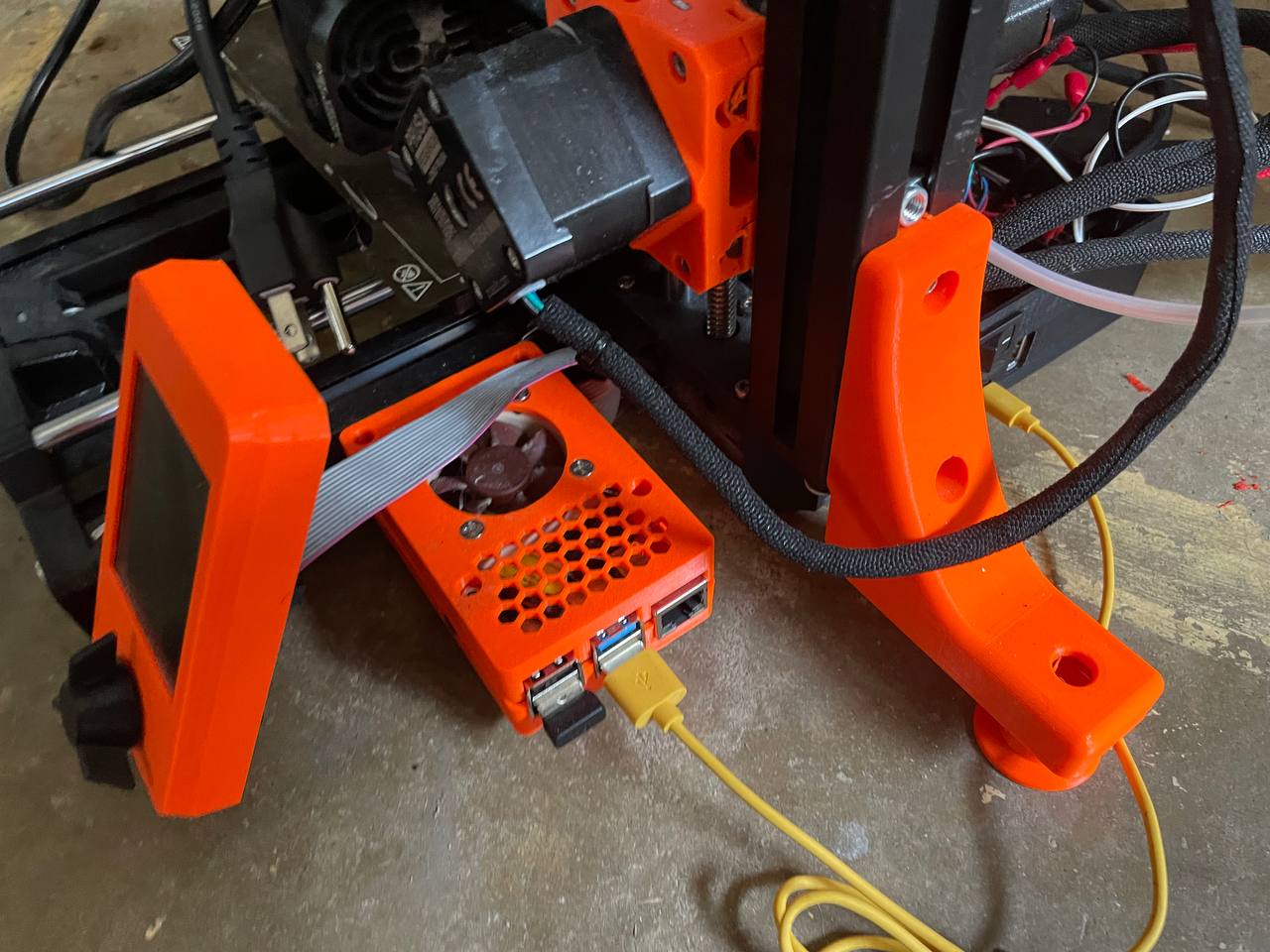 Prusa Mini Raspberry Pi 4 3030 Mount by mkronmiller | Download free STL model | Printables.com