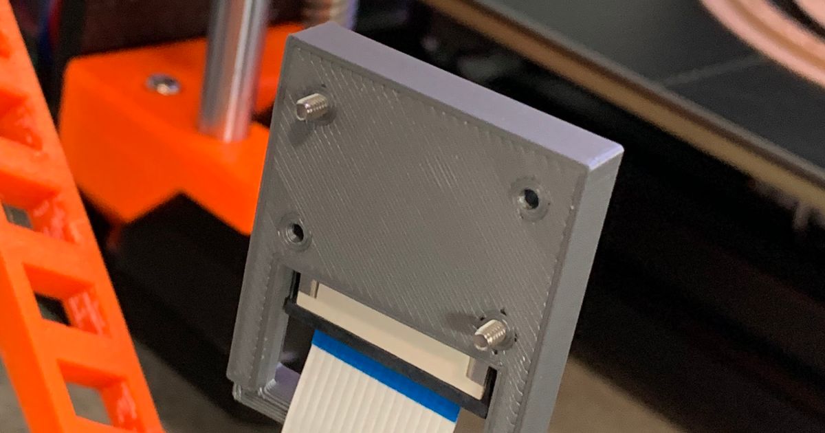 Arducam holder for X-Axis camera mount by Zach Taiji | Download free ...