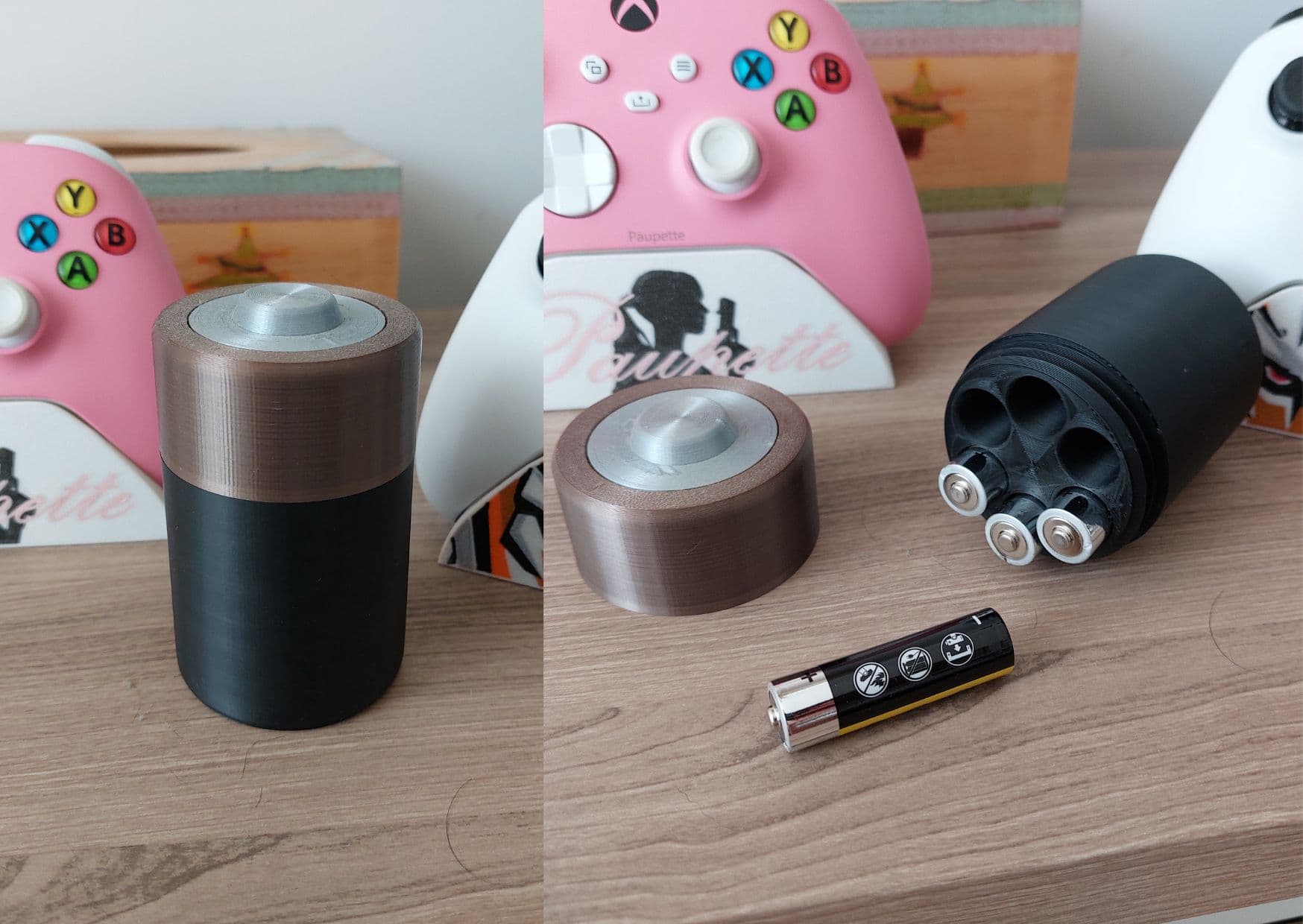 Battery Box - AA LR6 & AAA LR3 - 6 Versions par Waikikiprod ...