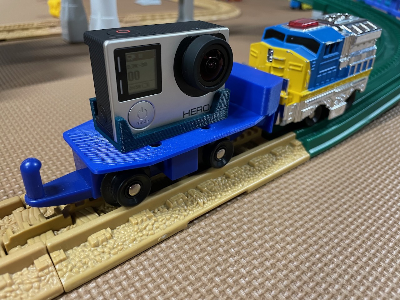 Geotrax Camera Car for GoPro by Scott | Download free STL model ...