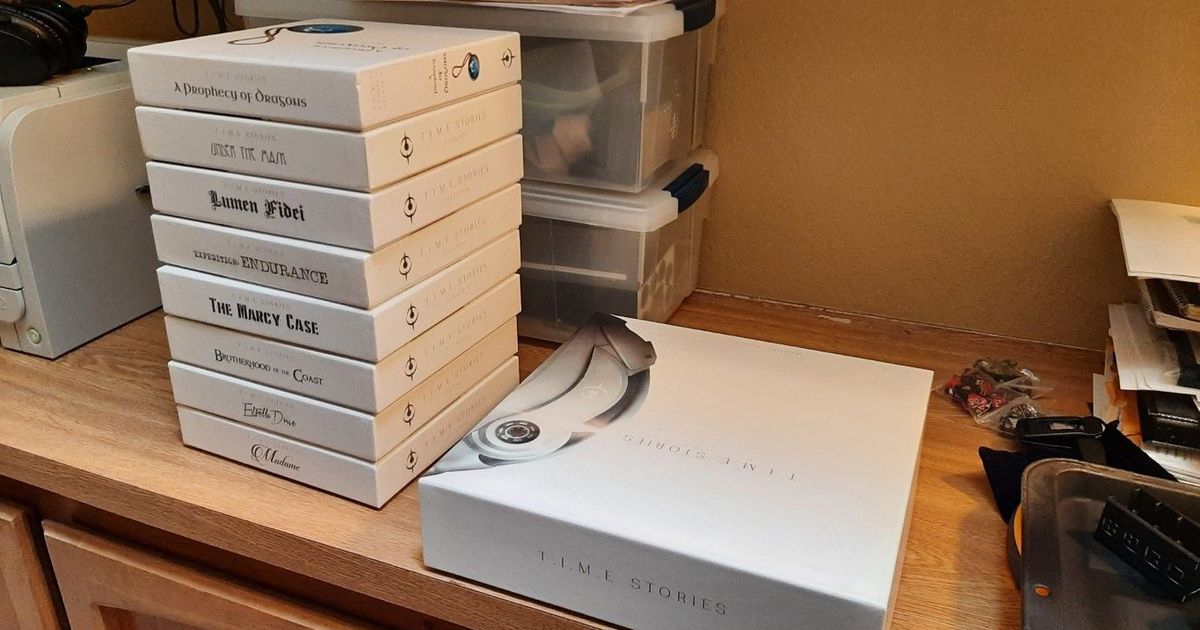 TIME Stories Game Box Organizer by Artist11d | Download free STL model ...