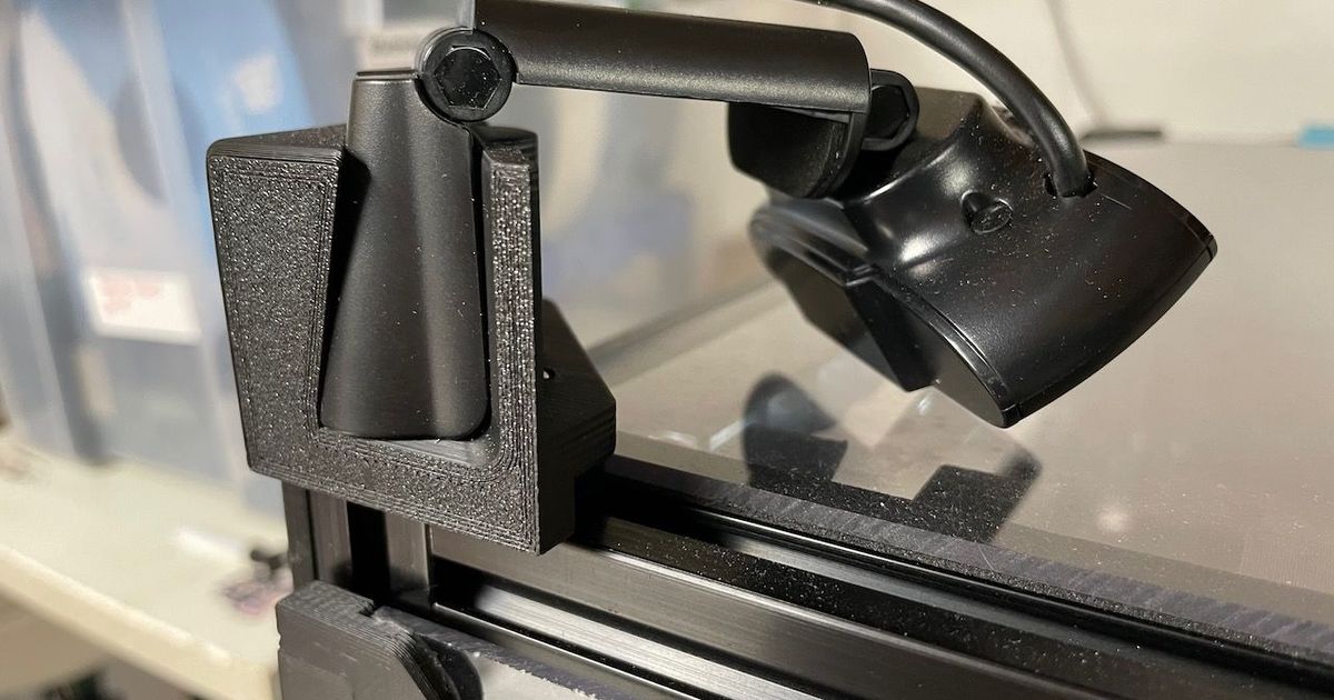 Voron web camera mount for Wansview 101JD by Scott | Download free STL ...