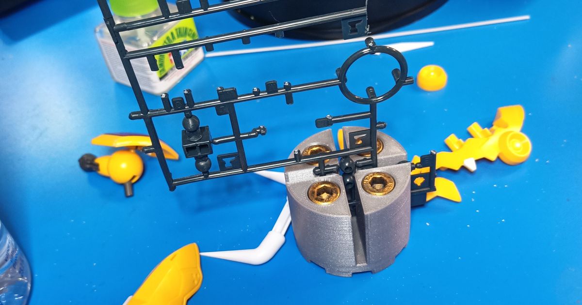 Weighted gunpla runner holder by Shmidtey | Download free STL model ...