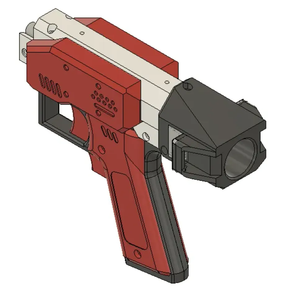 Solenoid Gryphon Foam Dart Blaster SOURCE Files by gplanon | Download ...