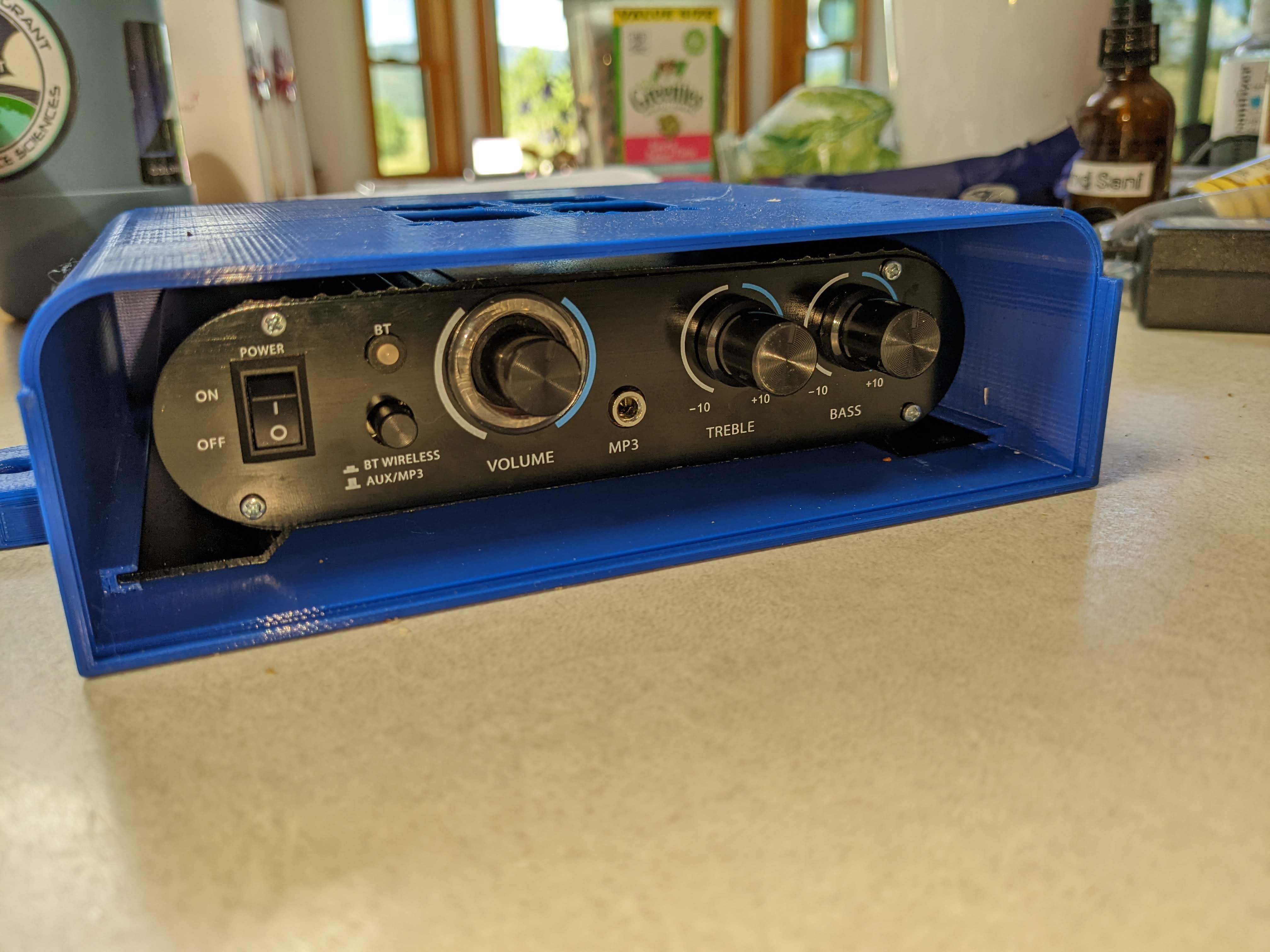 Pyle Amp Mounting Case by Strawlrus | Download free STL model ...