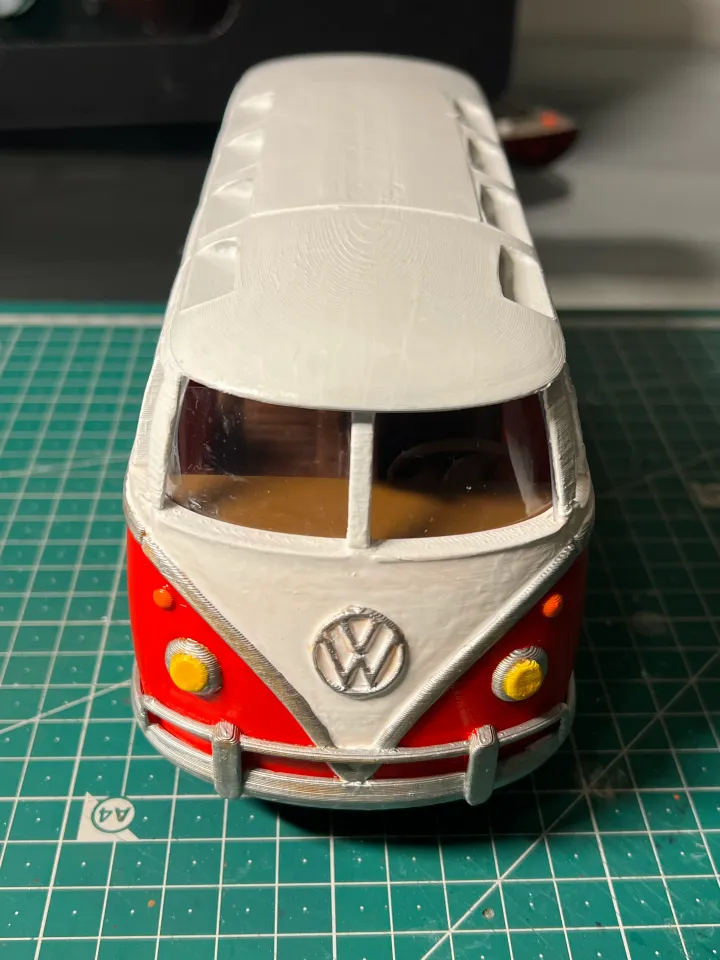 Volkswagen Bus 1970s Remix by Sergio Morales | Download free STL model ...