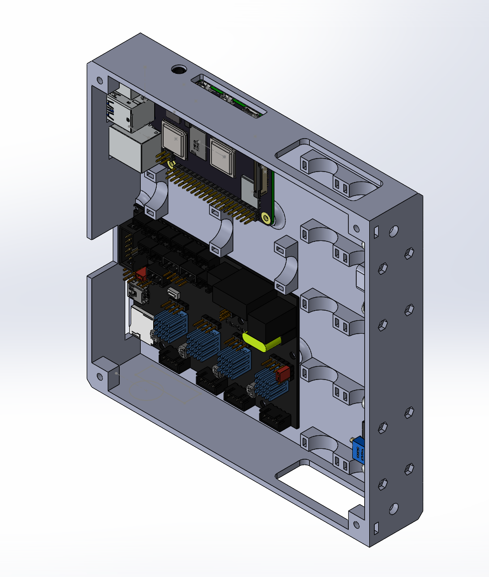 Big Treetech Mini E3 V2.0 + Raspberry Pi 4 - 3030 Enclosure by ...