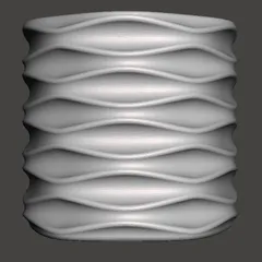 Textured Vase by cSandra | Download free STL model | Printables.com