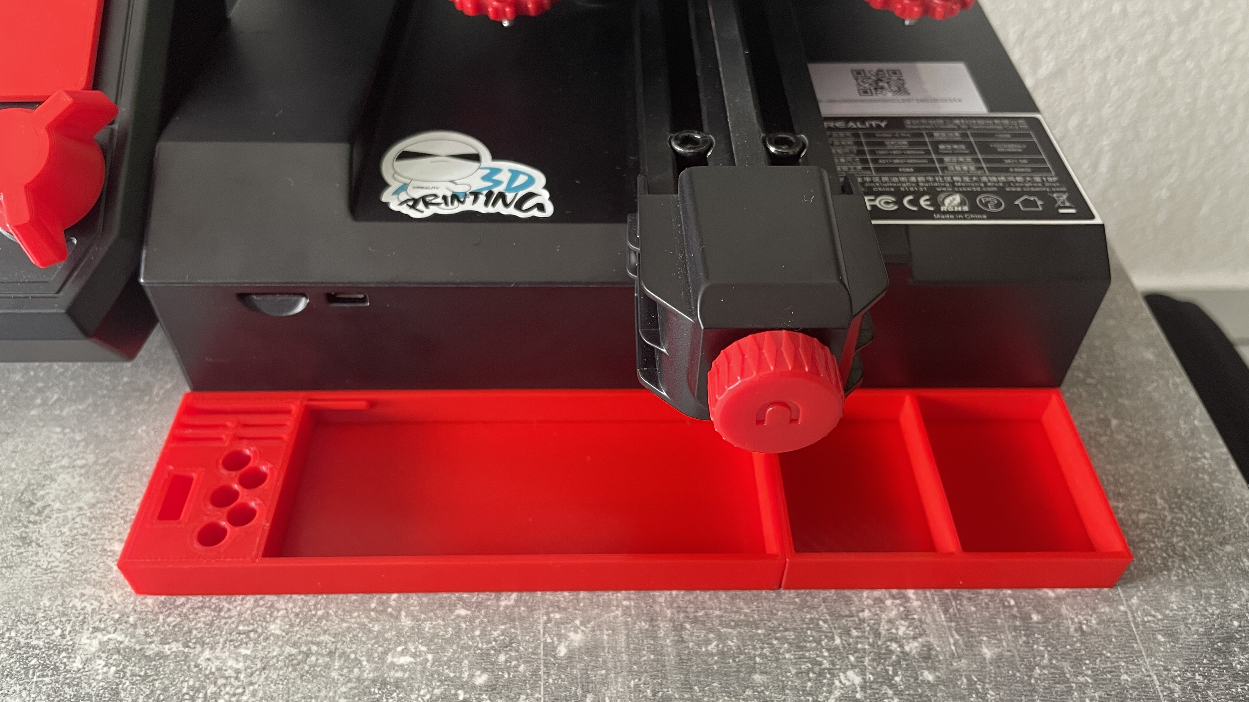Ender 2 Pro storage front right by Denitz | Download free STL model ...