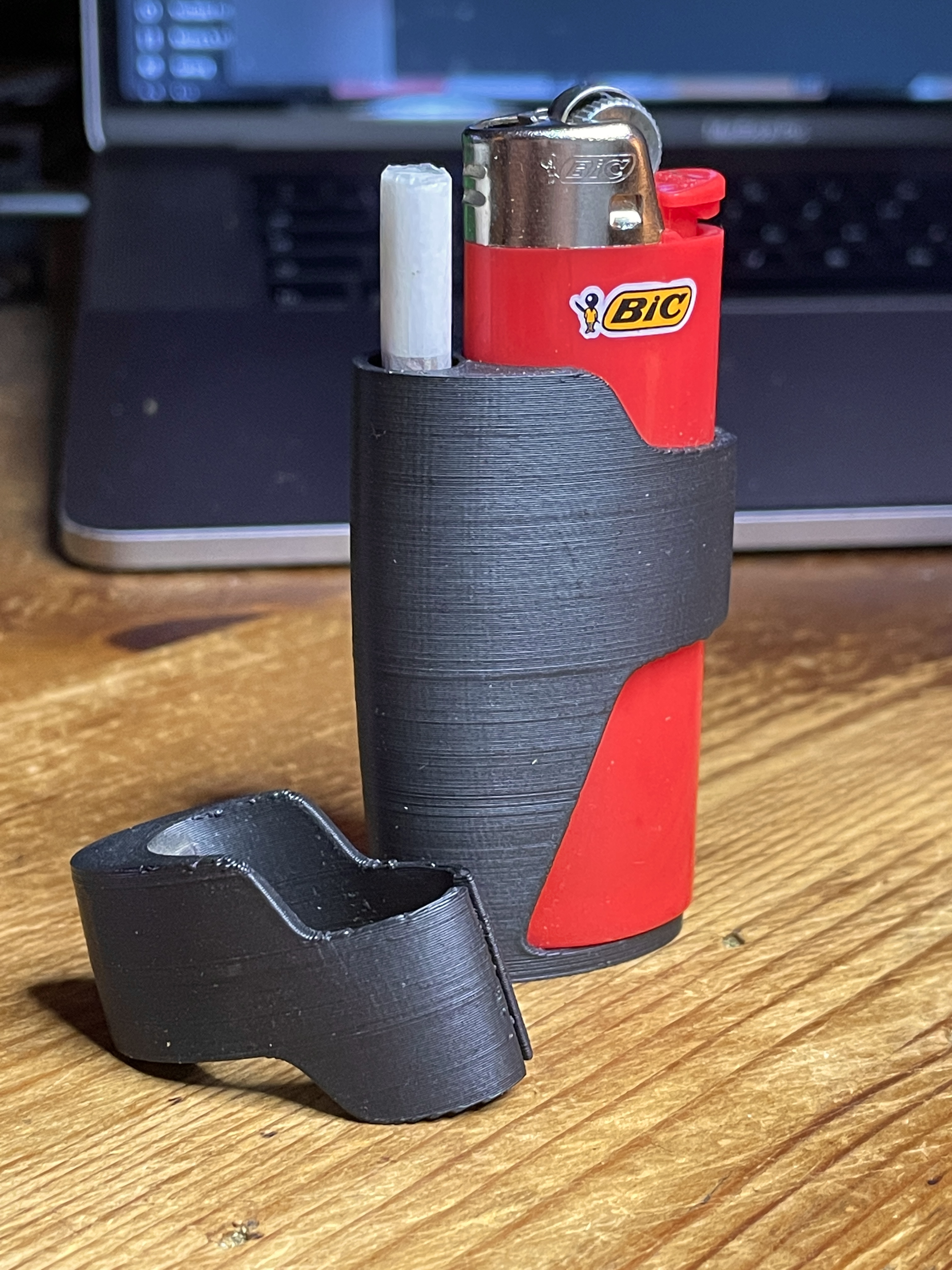 PALM - A Compact Lighter Case by eBender | Download free STL model ...