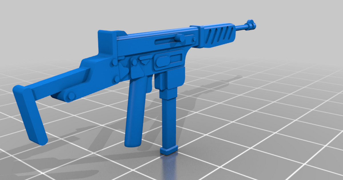 GI JOE ARAH Beach Head Gun by PDBCreations73 | Download free STL model ...