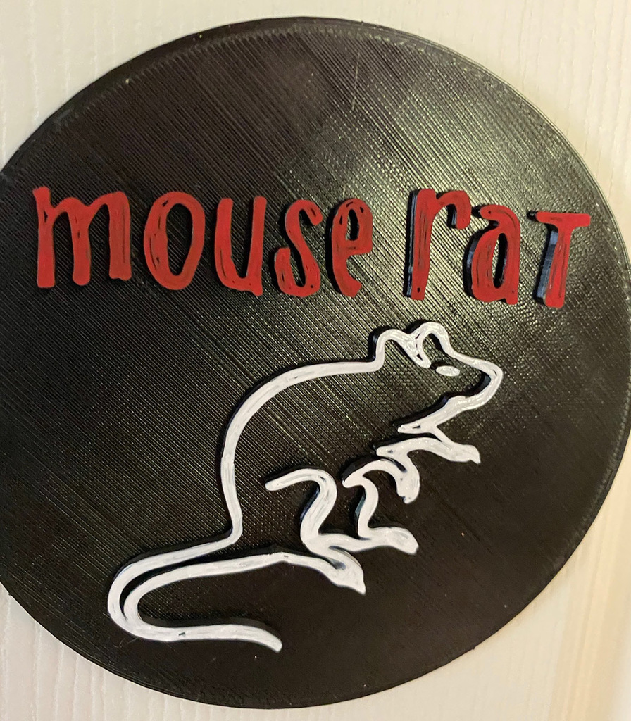 Mouse Rat Logo by PDBCreations73 | Download free STL model | Printables.com