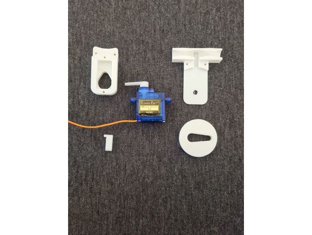 pinch valve powered by servo by MSTVS | Download free STL model ...