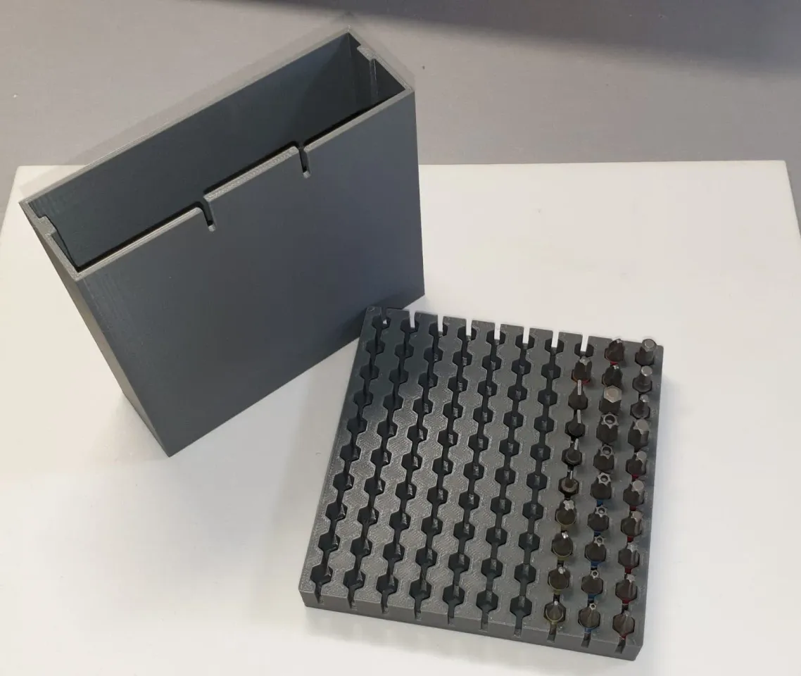 100 Hex Bit Holder Case by Herranz | Download free STL model ...