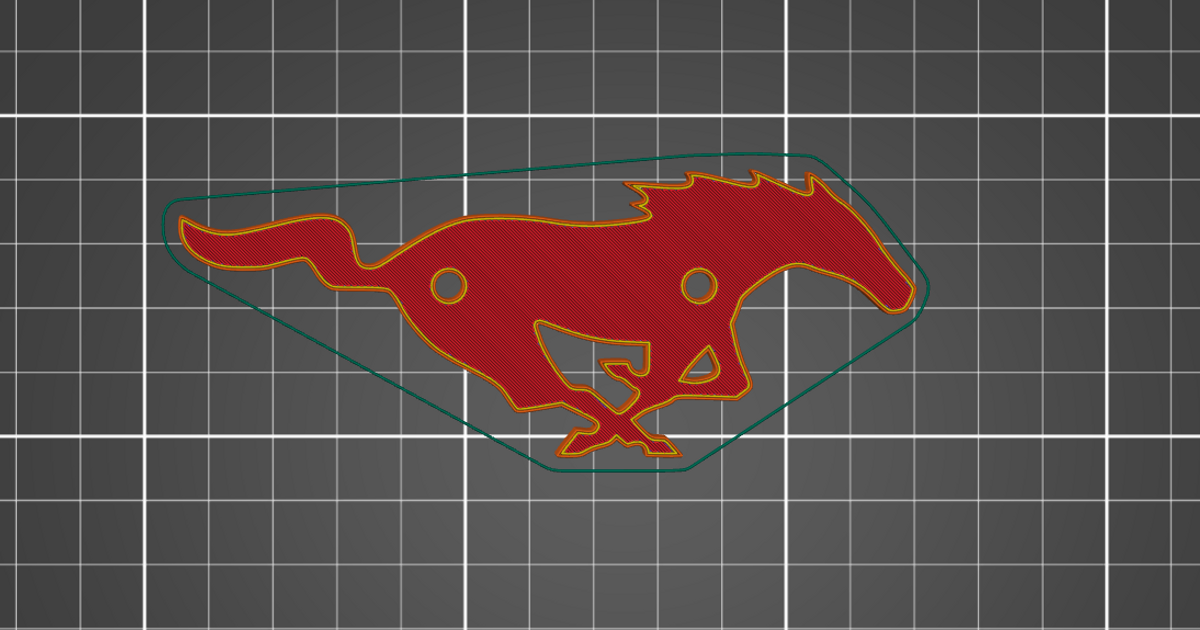 Cool Mustang Logo
