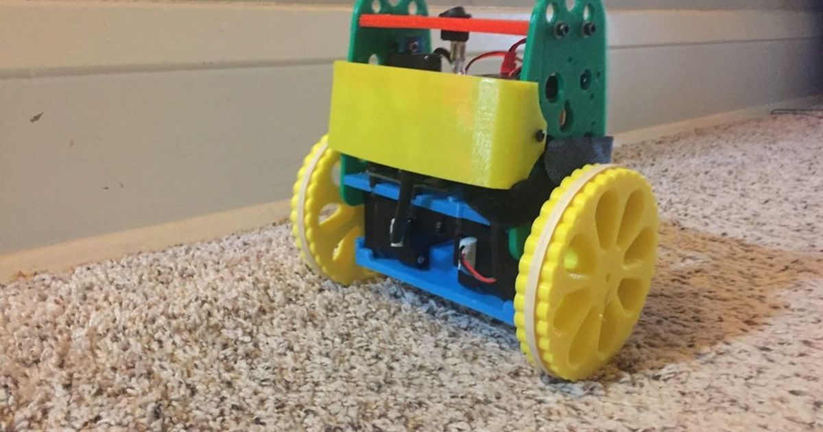 All Terrain Wheel for B-robot Evo by Tnever | Download free STL model ...