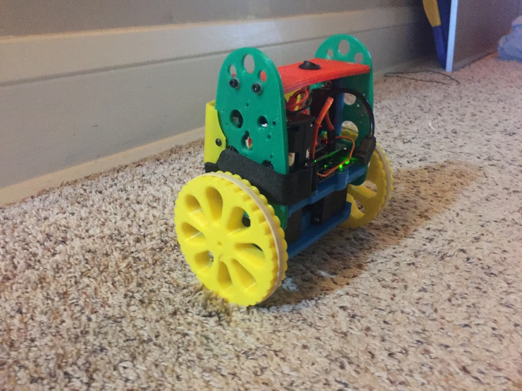 All Terrain Wheel for B-robot Evo by Tnever | Download free STL model ...