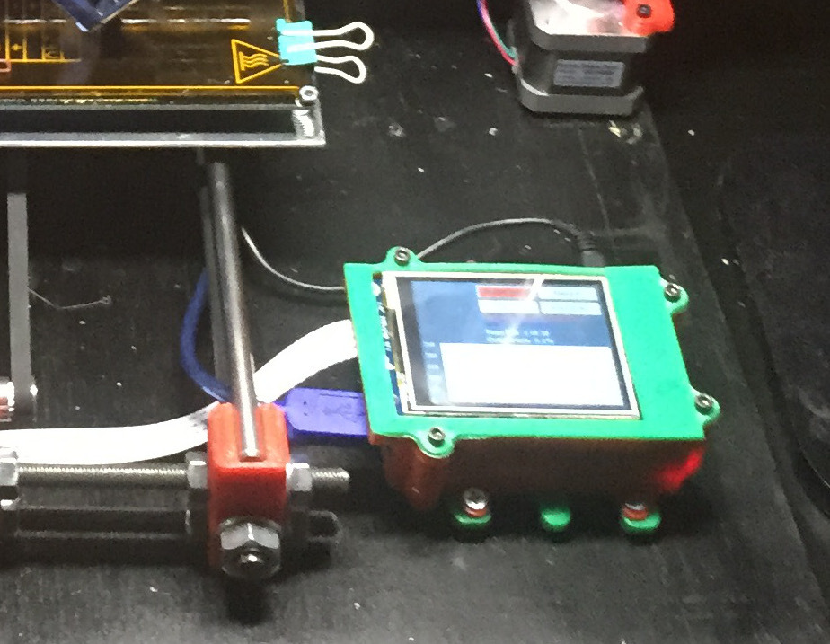 Raspberry Pi 2 and Adafruit TFT display with angled base by Tnever ...