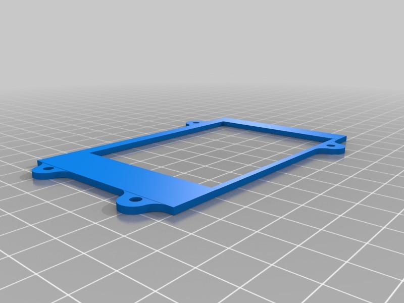 Raspberry Pi 2 and Adafruit TFT display with angled base by Tnever ...