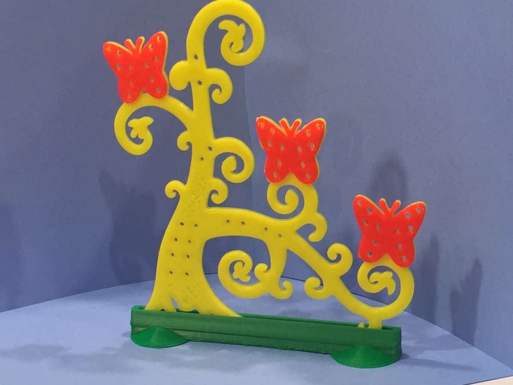 Jewelry Tree with Desktop Stand by Tnever | Download free STL model ...