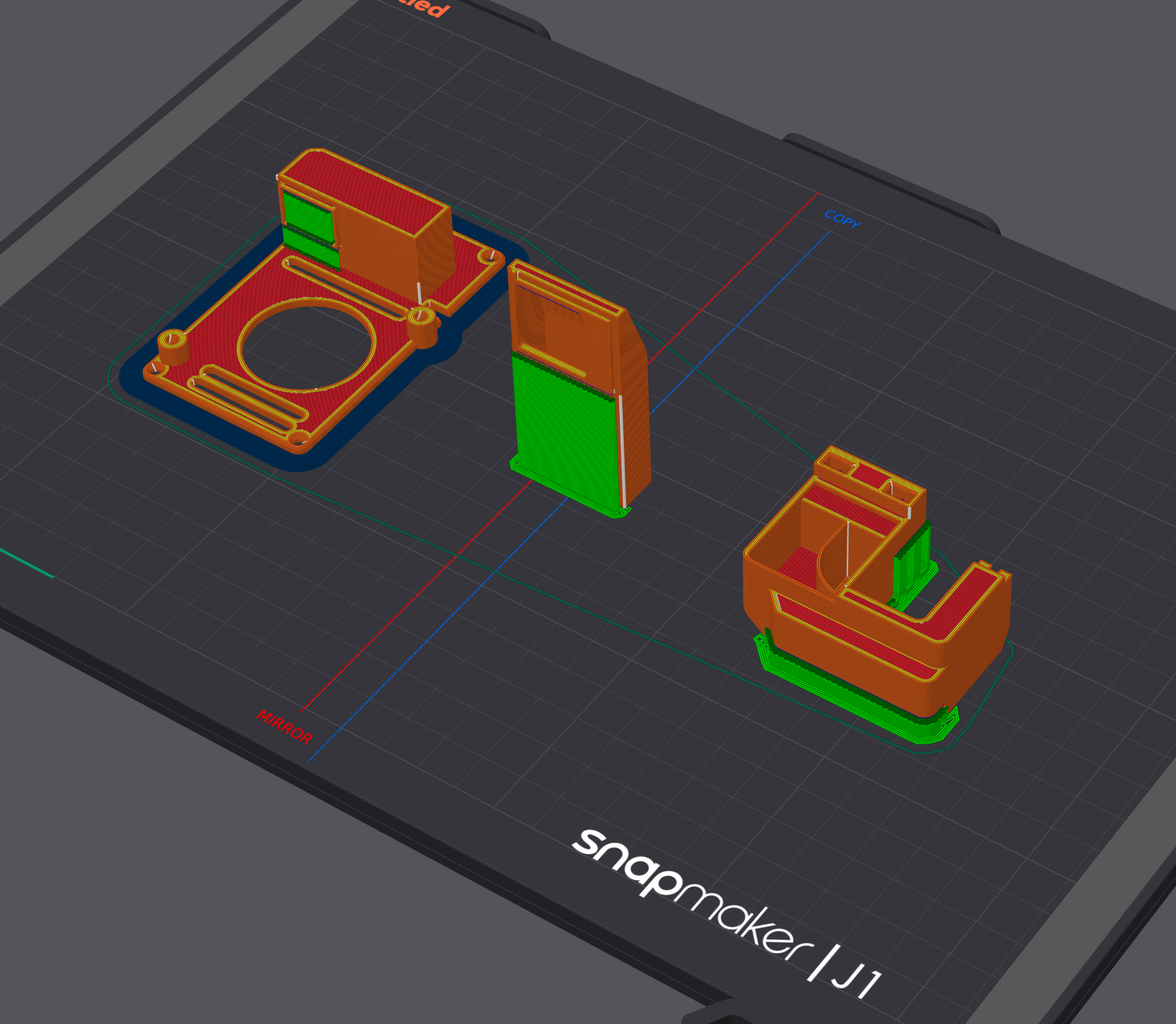 Snapmaker 2.0 3DP Cooling Fan 5015 Replacement (Updated) by Dylan ...