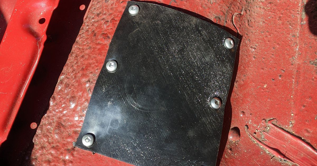 Floor access patch by Phaeton Industries | Download free STL model ...