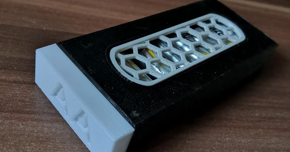 AA Battery box v2 by Kaja2804 | Download free STL model | Printables.com