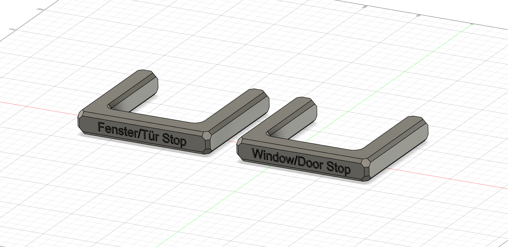 Window+Door-Stop by AWSW | Download free STL model | Printables.com