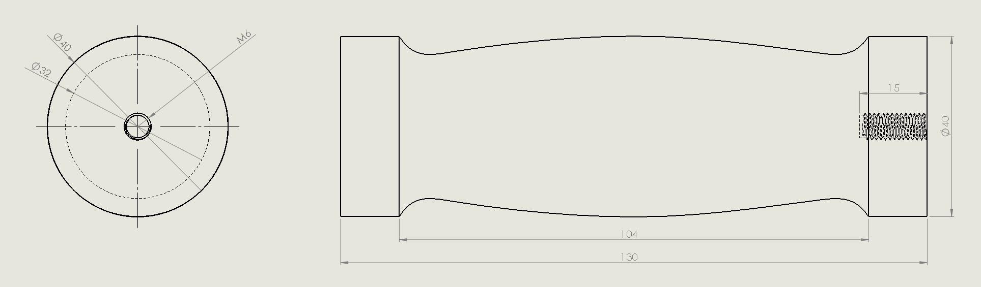 Ergonomic handle for d2x by DamsW | Download free STL model ...