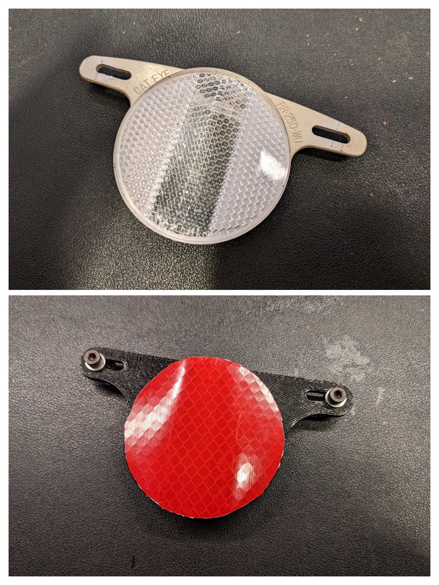 Cat eye bicycle spoke reflector by Kamil | Download free STL model ...