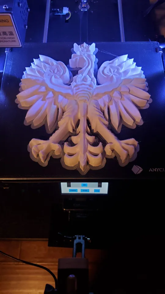 Polish Godło by ZR | Download free STL model | Printables.com