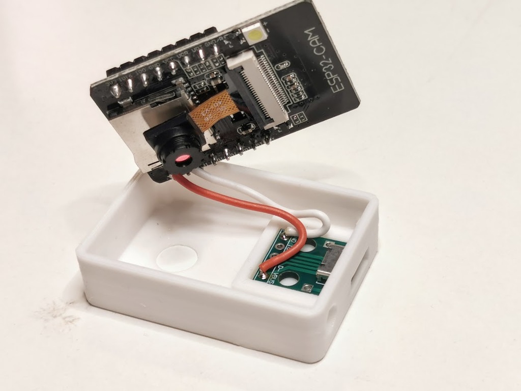 Smallest possible ESP32-CAM by MagnusT | Download free STL model ...