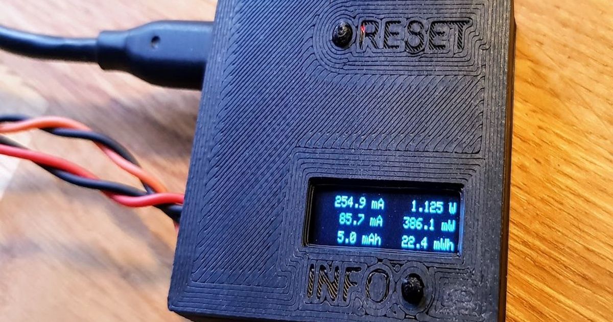 Tiny Power Consumption Meter (0.1mA resolution) by MagnusT | Download ...