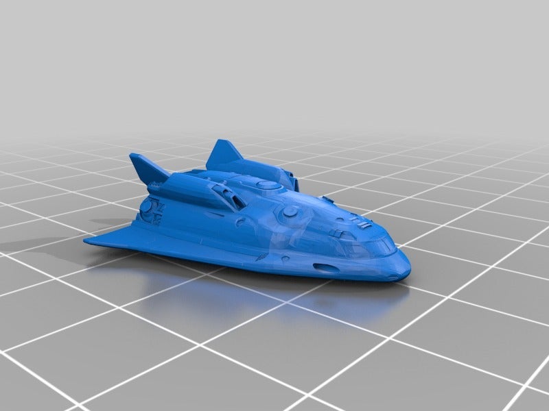 Adder 2 Part (Elite Dangerous) by Kahnindustries | Download free STL ...