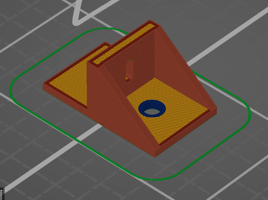2020 extrusion to 3030 extrusion connector - changed holes by Bubujoe ...