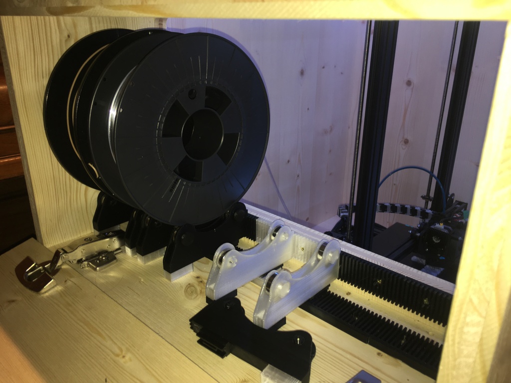 Filament Spool Base by linuxpaul | Download free STL model | Printables.com