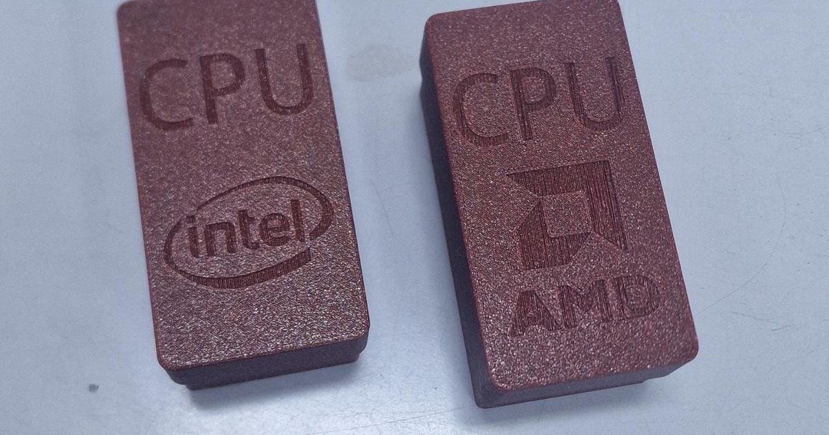 CPU STORAGE BOX (AMD/INTEL LID) by Magprint3d | Download free STL model ...