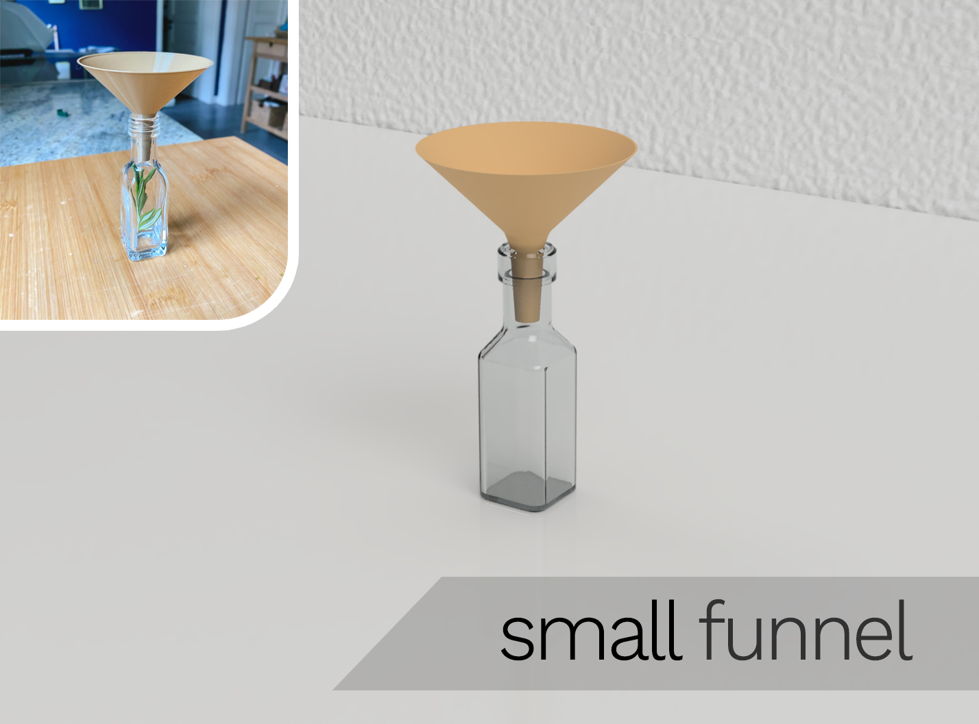 simple small funnel // vase mode 7.5mm by Nils Kal | Download free STL ...
