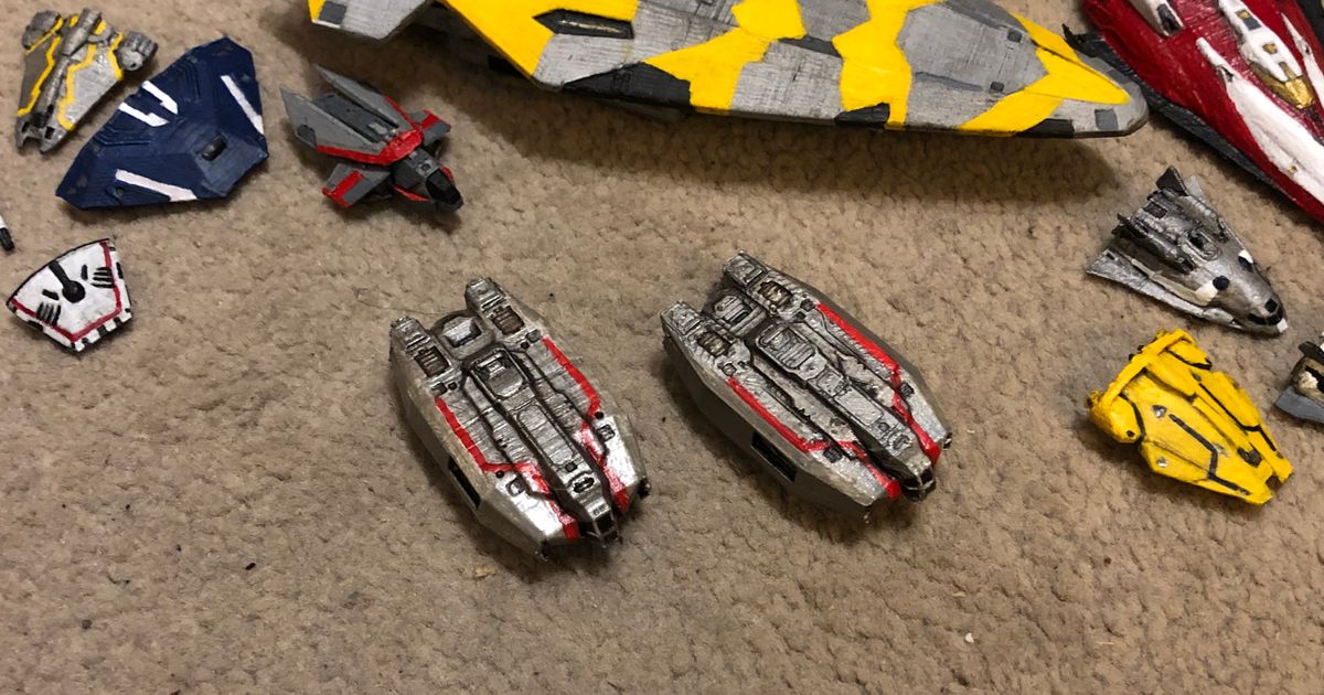 Type-6 2 Part (Elite Dangerous) by Kahnindustries | Download free STL ...