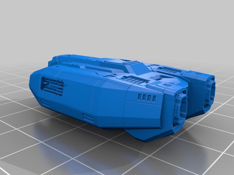 Type-6 2 Part (Elite Dangerous) by Kahnindustries | Download free STL ...