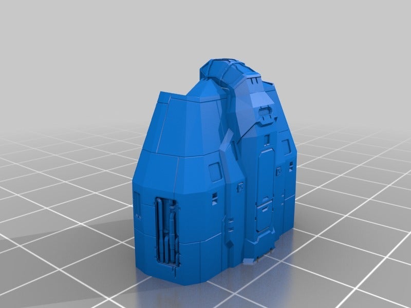 Type-6 2 Part (Elite Dangerous) by Kahnindustries | Download free STL ...