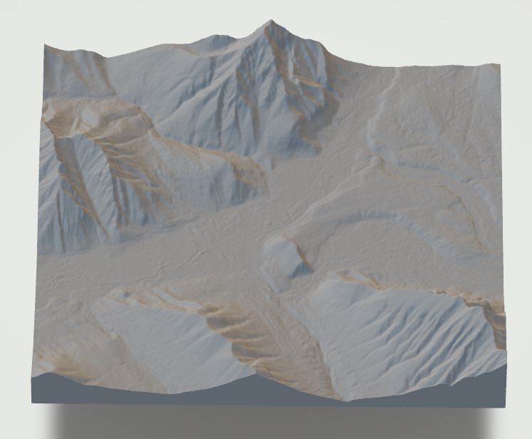 Banff - Alberta Canada by SillyGoose | Download free STL model ...