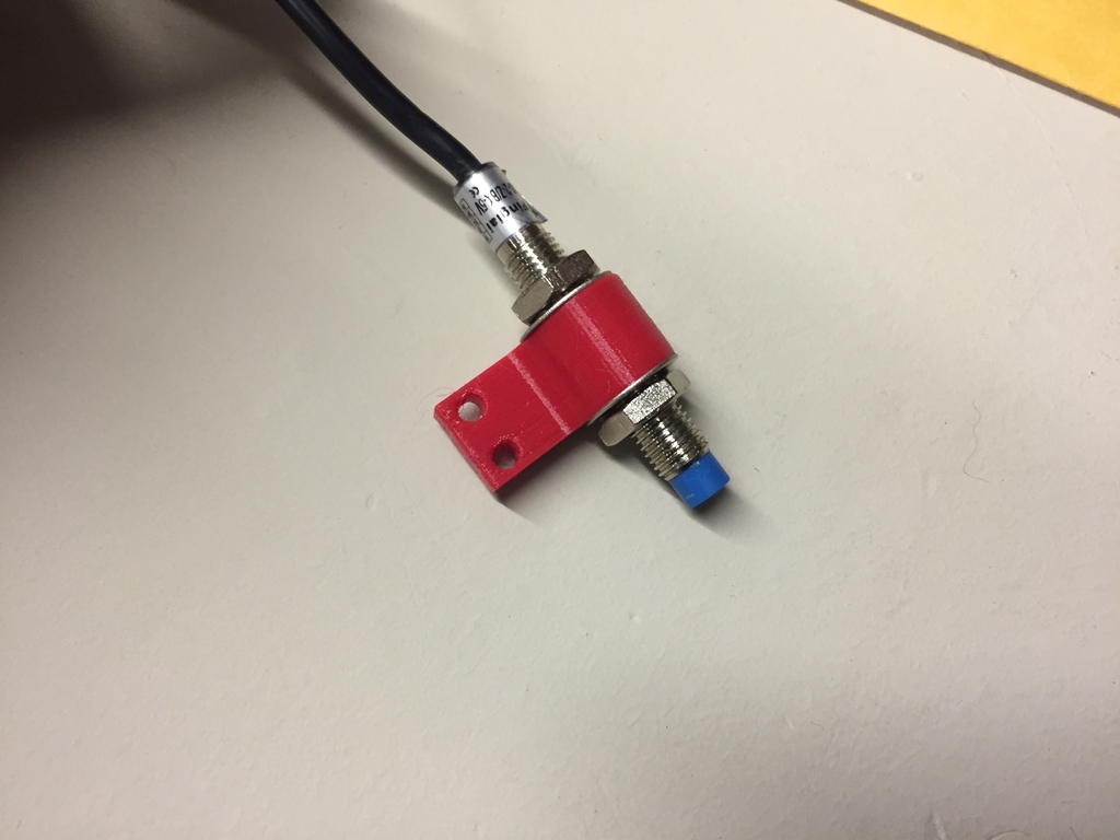 Hypercube 8mm Sensor Mount by mewse | Download free STL model ...