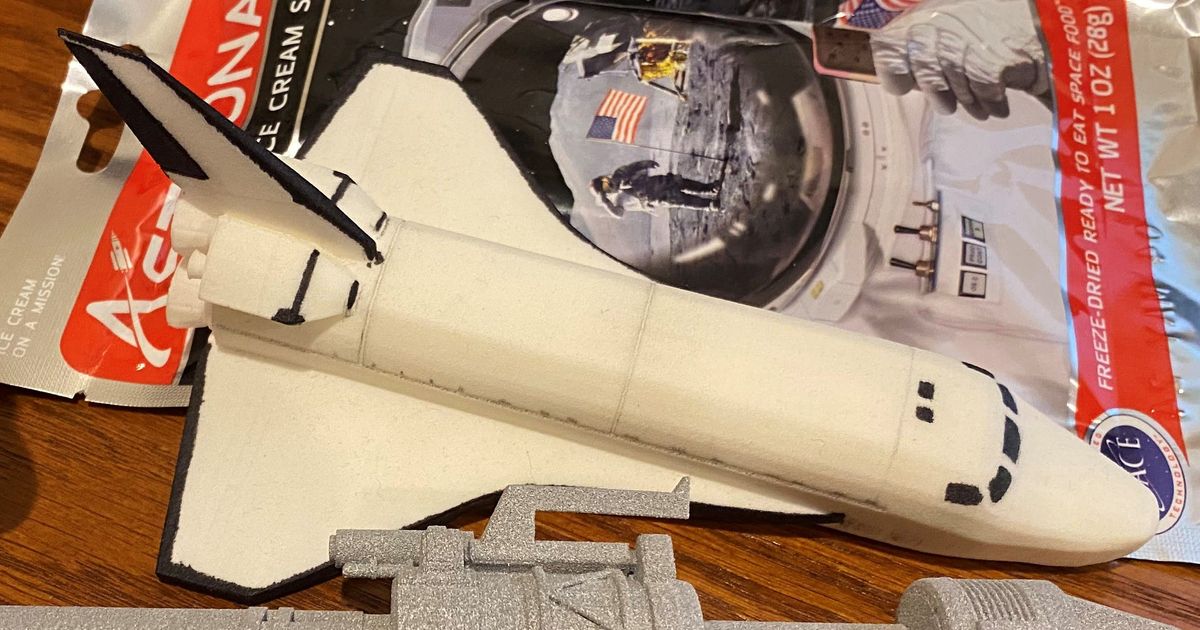 Space Shuttle (STS) by Swooshie | Download free STL model | Printables.com