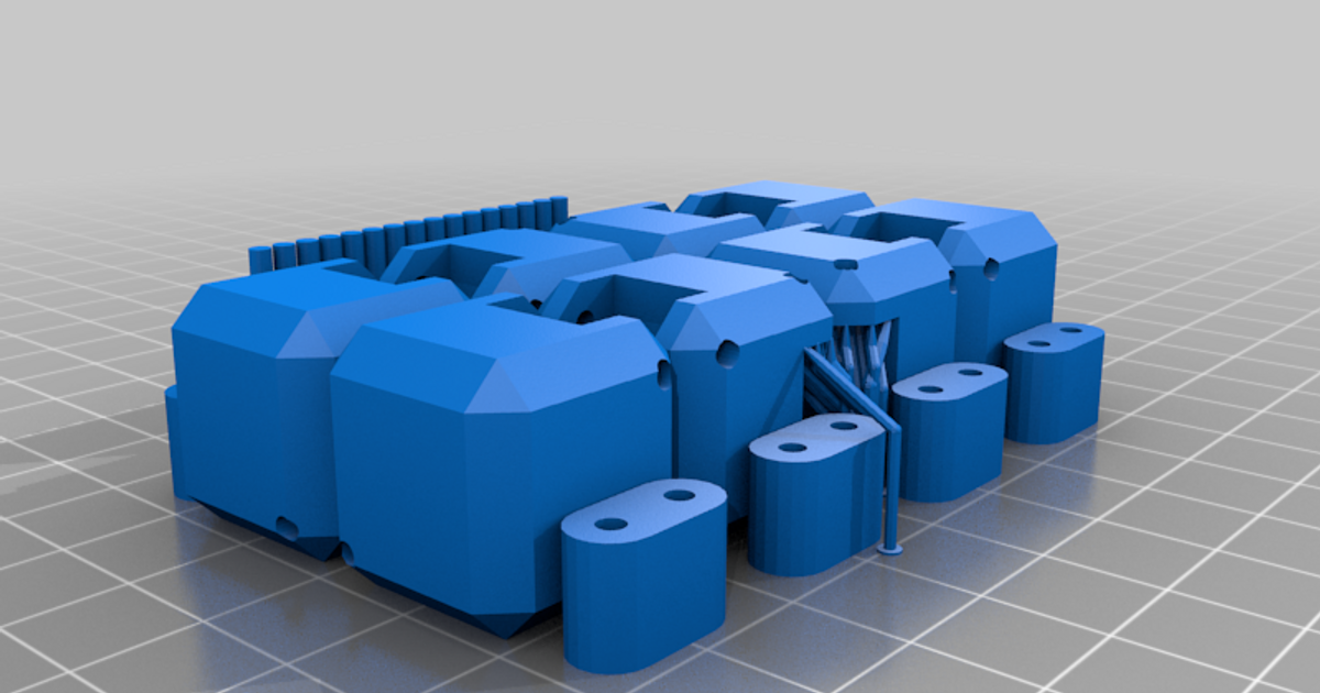 Infinity Cube Pieces for Resin Printing by k2thestank | Download free ...