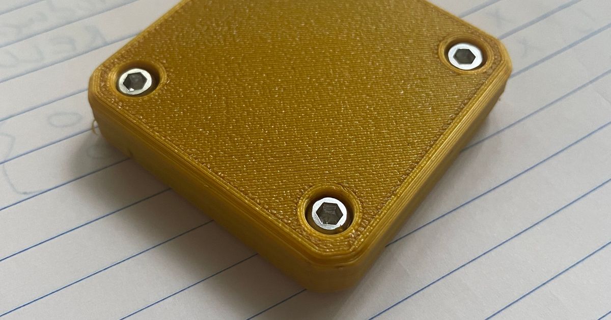 Waterproof AirTag Case (Ziptie) by ejpman | Download free STL model ...