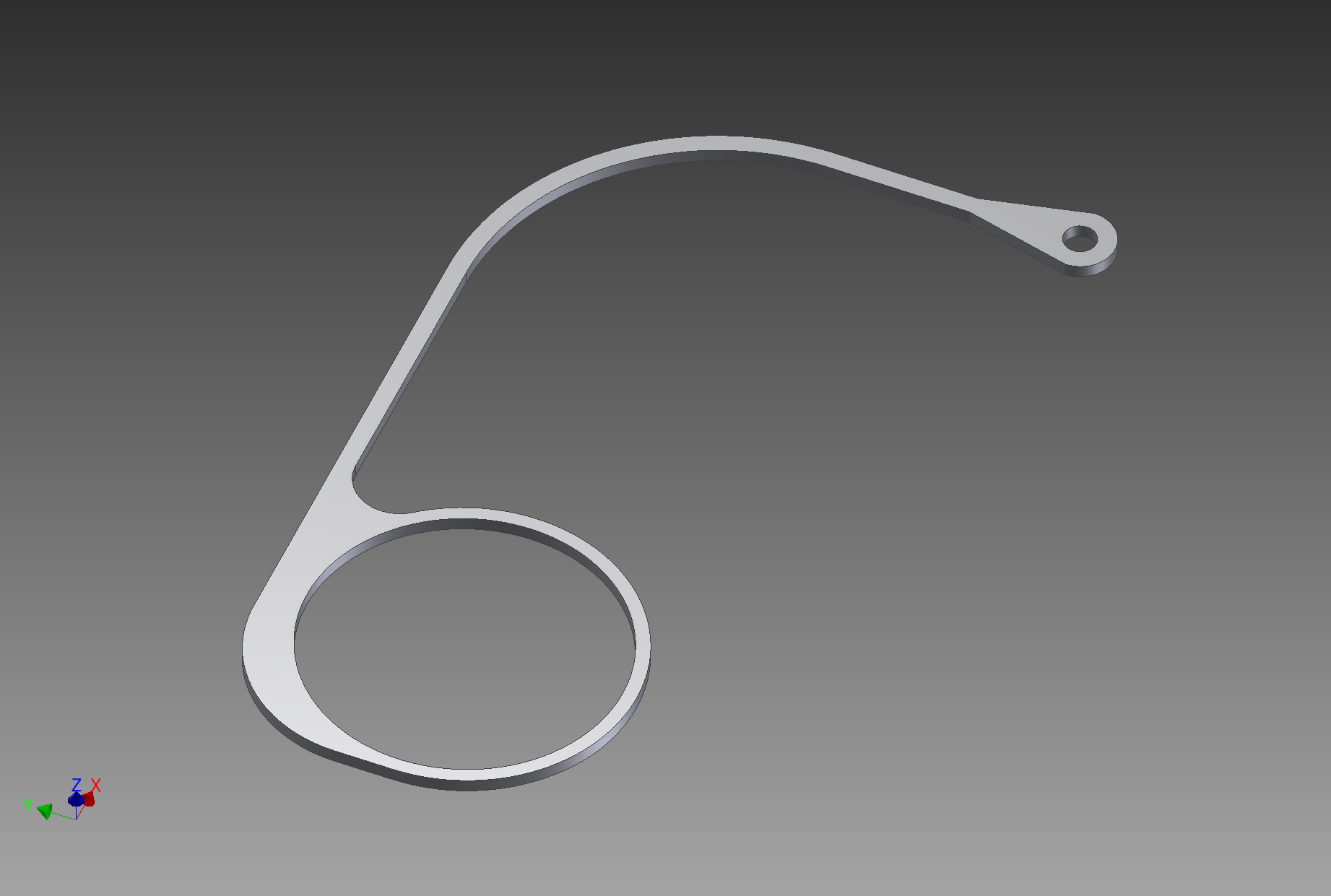 GAS CAP TETHER (WRX) by biketiger | Download free STL model ...