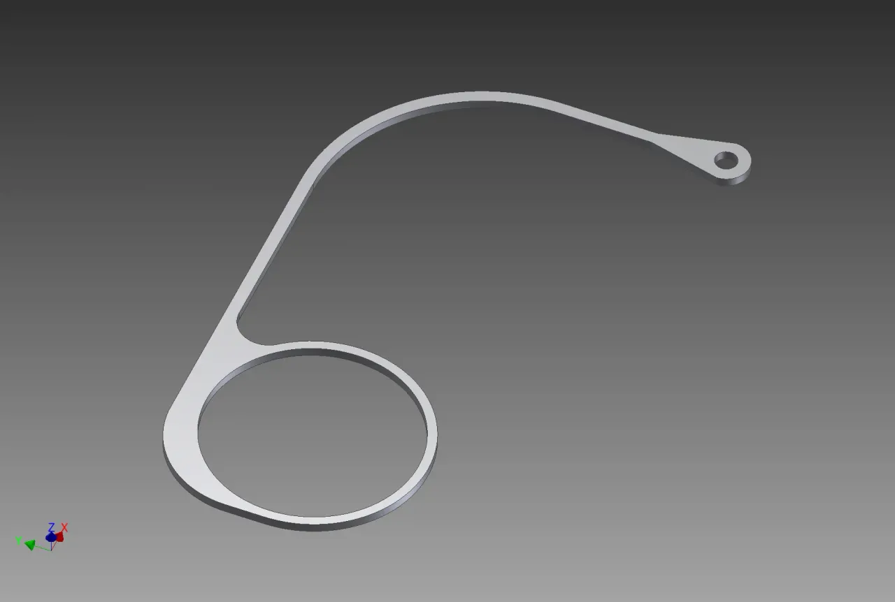GAS CAP TETHER (WRX) by biketiger | Download free STL model ...
